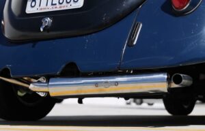 BUGPACK ステンレス製シングルクワイエットマフラーシステム T-1 (※エキマニとマフラーのセット) | MYBOWS-DEPOT